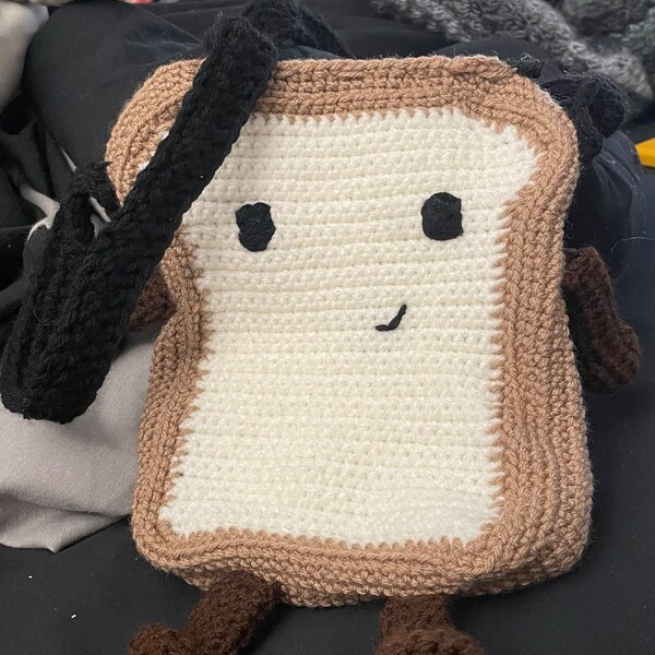 Toastie Bread Bag Crochet Pattern - Etsy