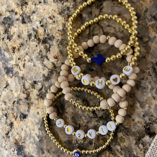 FSU Bracelets, Back to School Bracelets, School Pride Bracelet Stack ...