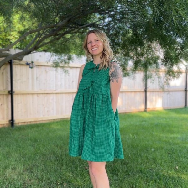 Syd Tie Top PDF Sewing Pattern Size Inclusive 0-34 Beginner Friendly ...