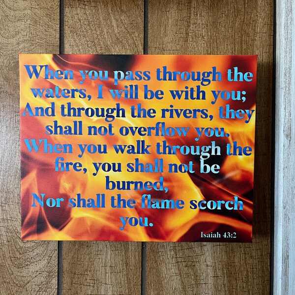 Philippians 4:8 Canvas| Bible Verse Watercolor Art, Scripture Wall ...