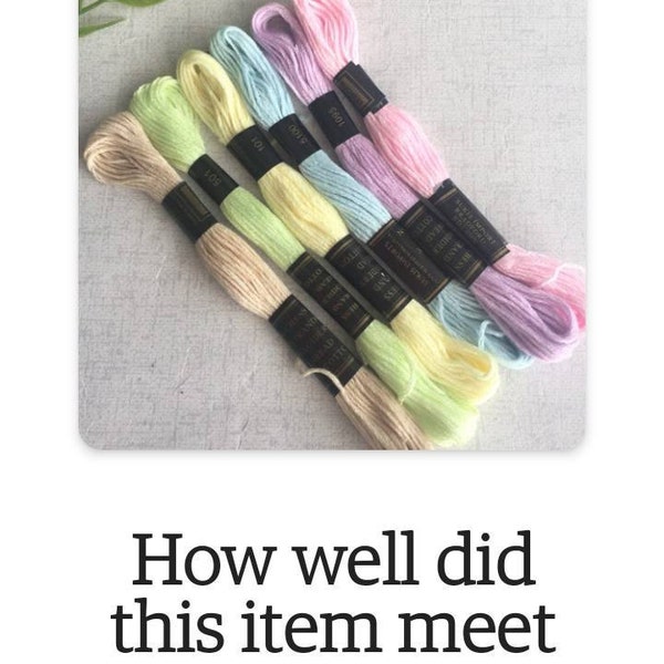 Pack of 6 Yellow Embroidery Threads, Mixed Colours, Cotton Thread ...