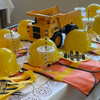 Construction Party Cups, Construction Birthday Party, Tool Party ...