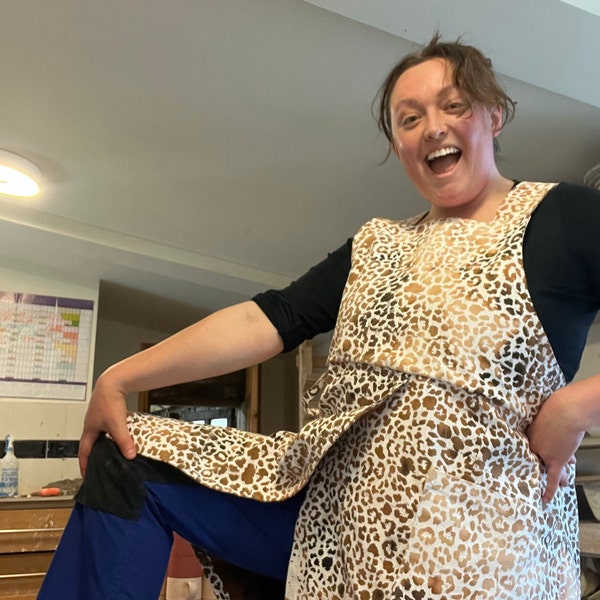 Pottery Apron Sewing Pattern/split Leg Apron /pinafore Pattern PDF/ No ...