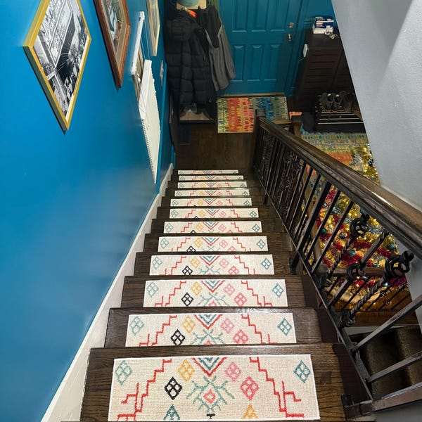 Majestic Stair Rug, Stair Treads, Stair Tread Rug, Washable Carpet ...