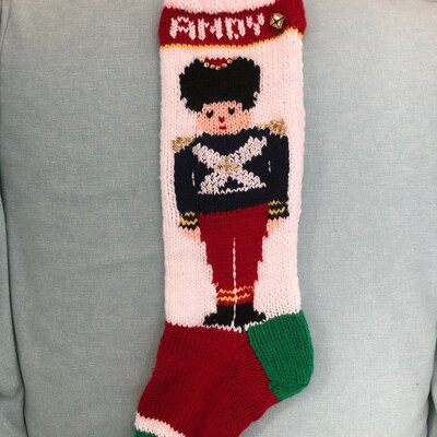 PDF Pattern Only Hand Knitted Santa on a Train Christmas - Etsy