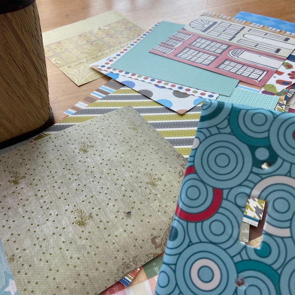Scrap Paper Bundle 100 Pieces Funky Mix - Etsy