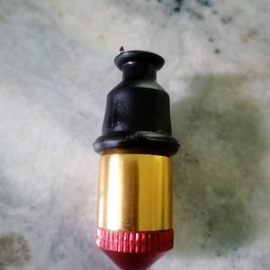 Sneak A Toke Smokeless Tobacco Pipe Aluminum Bullet One Hitter W/ 5 ...