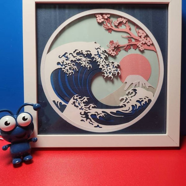 3D Graduation Shadow Box Svg, Graduation 3D Svg, Class of 2024 Svg ...