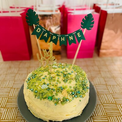 Jungle Leaves/sprinkles/safari/cake Toppers. - Etsy