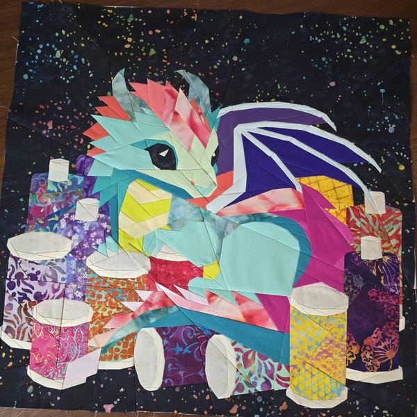 Dragon's Hoard - Foundation Paper Piecing PDF Pattern - Etsy