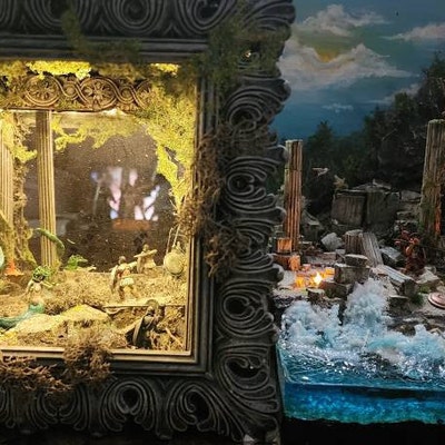 Diorama the Witcher Wyvern Fanart Diorama Le Sorceleur Art Figurines ...