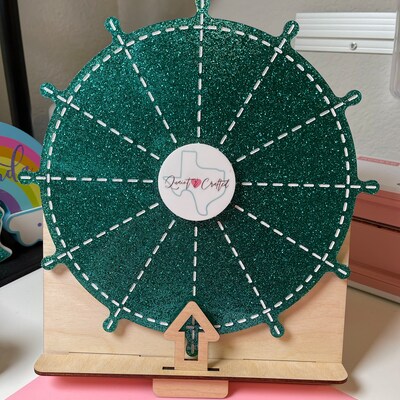 Branded Spin Wheel, Table Top Spin Wheel Game, Custom Spin Wheel ...