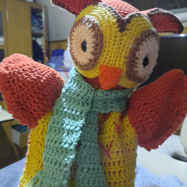 Crochet Pattern, Ismo the Owl Hand Puppet - Etsy Canada