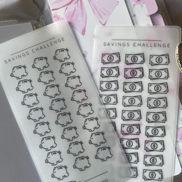 Custom A5 Cash Envelope – Laminated Matte Vellum, Minimalist Budget ...