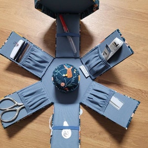 BEE SEWING KIT Victorian Applique Bee Design Hexagon Shape With ...