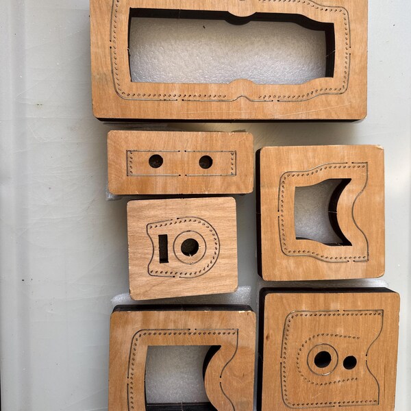 Keychain Leather Cutting Die - Custom Punch Mold for DIY Leathercraft ...