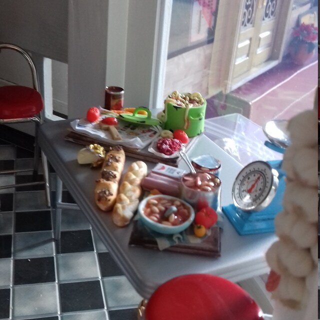 Miniature food dollhouse miniatures barbie food by dollfoods