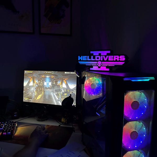 Fallout RGB LED Lamp, Fallout Light Box - Etsy