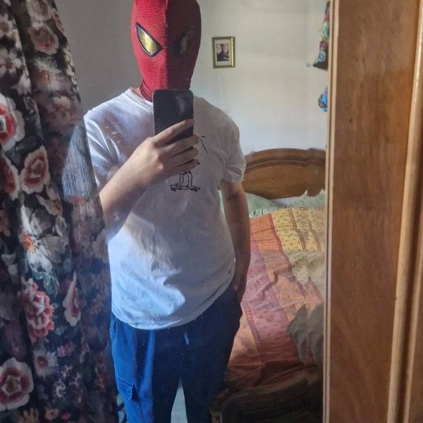 Spider Man 2 Black Mask, Amazing Spider Man, Cosplay, Halloween Gift ...