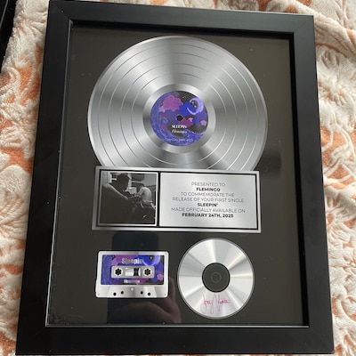 Custom Vinyl Record, Personalized Music Plaque, 5th Anniversary Gift ...