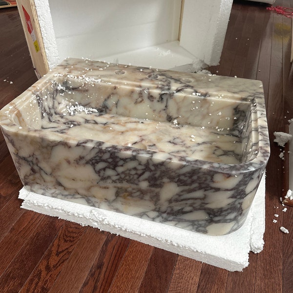 Pink Marble Sink,ribbed 3 Sides ,marble Wash Basin,bathroom Marble Sink ...