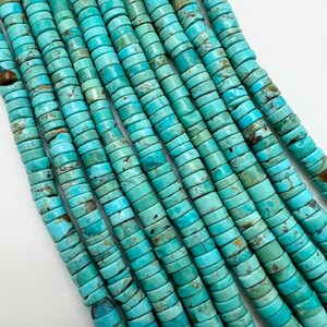 Kingman Turquoise High Blue Ithica Mini Nugget Beads Sold by - Etsy