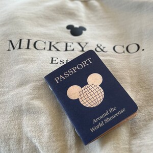 PRINTABLE PDF Drinking and Eating Around the World Showcase Passport - Etsy