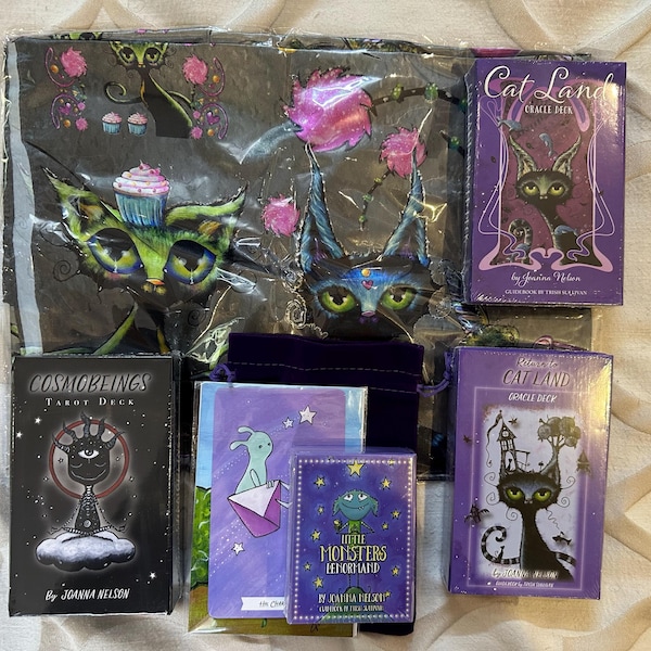 Little Monsters Lenormand Deck - Featuring the Monstarot Characters by ...