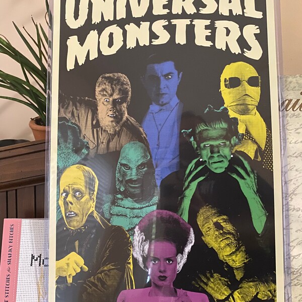Universal Monsters 11x17 Movie Poster - Etsy