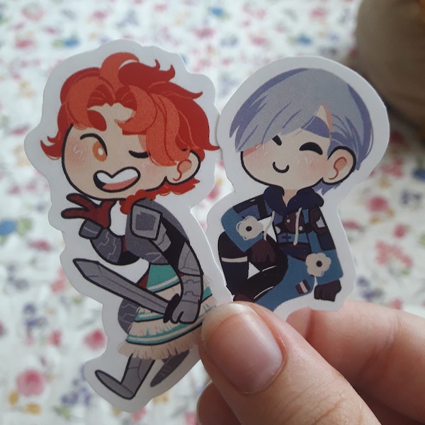 Fire Emblem Three Houses Stickers, FE3H Chibi Decals - Etsy