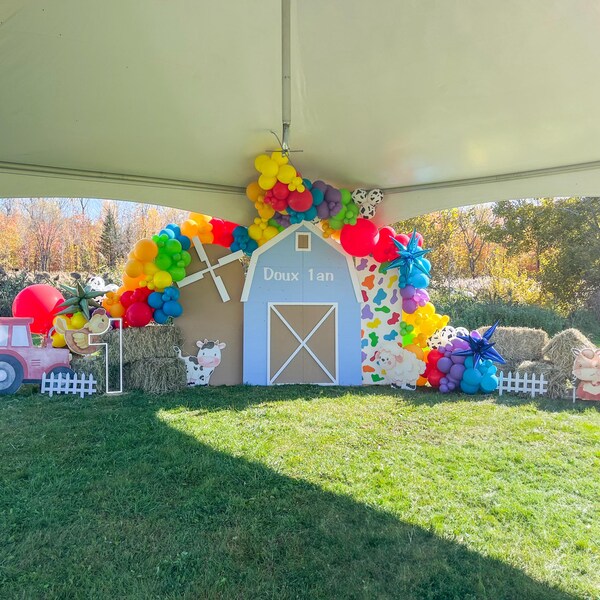 God Bless Arch Backdrop Christening Baptism Arch Backdrop, With Stands ...