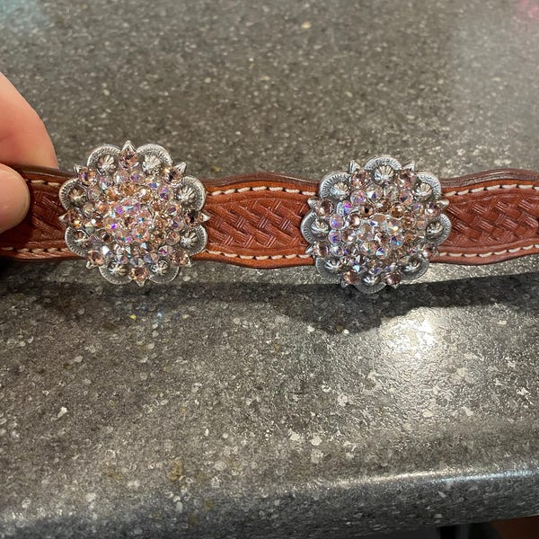 Saddle Concho Set, Saddle Conchos, Saddle Concho, Rhinestone Conchos ...