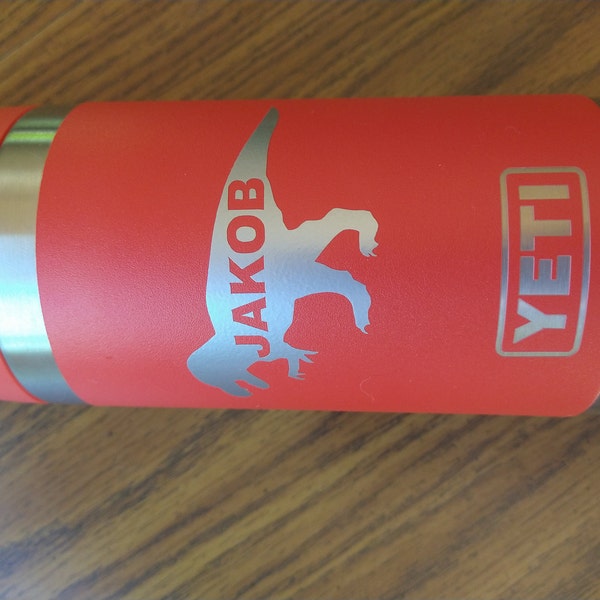 T-rex Vinyl Decal••dinosaur Name Sticker••vinyl Name Decal ...