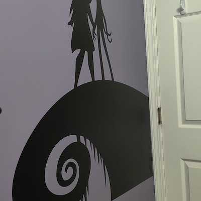 Nightmare Before Christmas Wall Window Door Decal Sticker Party ...