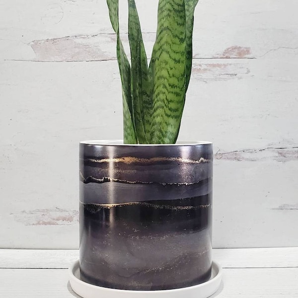 CUSTOM ORDER | Planter Pot | Ceramic Planter Custom | 6 Inch Planter ...