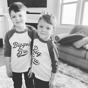 Big Brother Kids Shirt New Big Brother Shirt Cute Big Brother Raglan ...