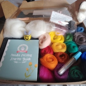 Complete Needle Felting Starter Kit Classic Tones Felting - Etsy