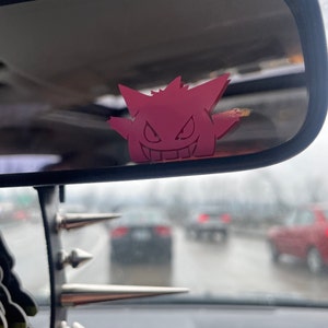 Gengar Peeker Anime Mini Decal - Etsy