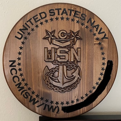US Navy Chief Petty Officer Plaques Chief Petty Officer Promotion ...