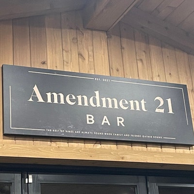 Custom Bar & Lounge Sign Customized Bar Sign Home Bar Sign - Etsy