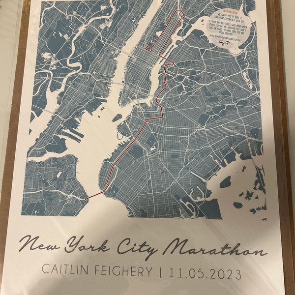 Personalized Marathon Map, Running Gifts for Men, Runner Gifts for ...