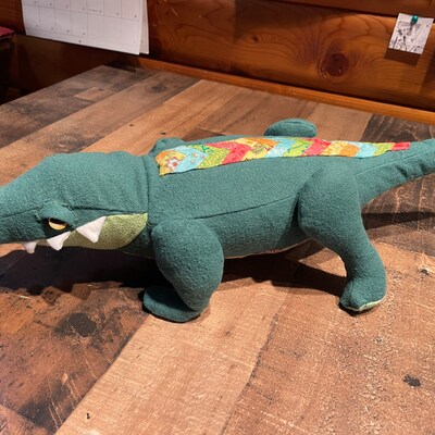 Grinning Gator PDF Sewing Pattern/ Loki Alligator Croki Free Add On ...