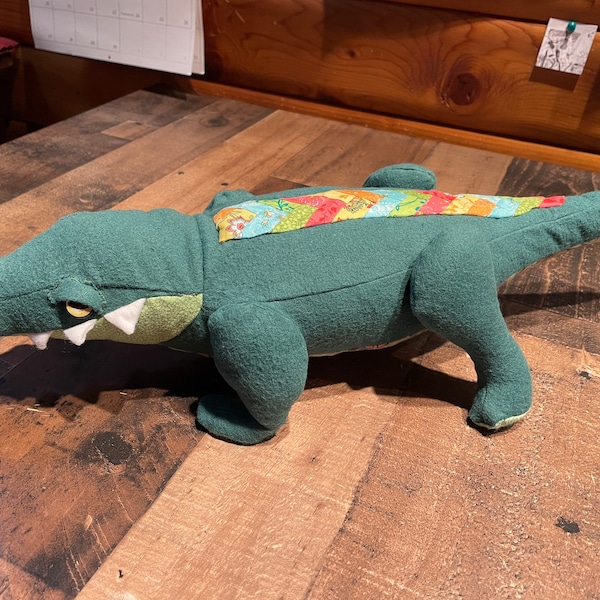 Grinning Gator PDF Sewing Pattern/ Loki Alligator Croki Free Add On ...