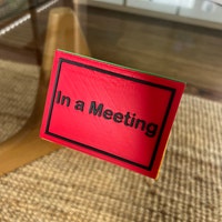 Availability Desk Sign Handy Tool for the Busy Office Time Blocking ...