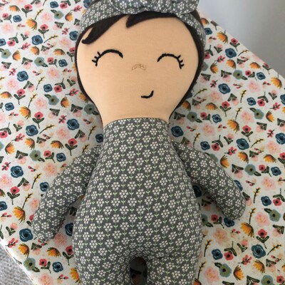 Swaddle Baby Rag Doll Pattern and Tutorial - Etsy