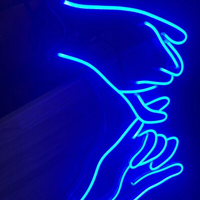 Custom Neon Sign Color Changing With Remote,rgb Dimmable LED Neon Light ...