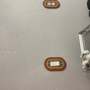 Retro Oval Light Switch Plate Cover Multiple Options - Etsy