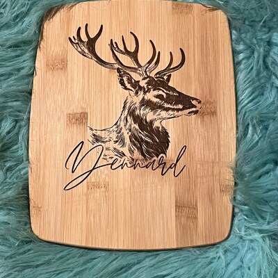 Deer Bundle 4 SLATE Engrave Files, SVG Instant Digital Download Files ...