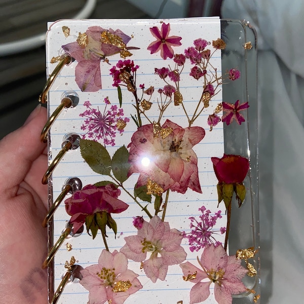 Handmade Resin Notebooks - Etsy