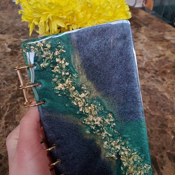 Custom Resin Notebook (size A5 , A6 or A7) - Etsy